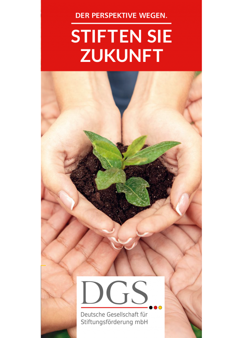 DGS – Deutsche Gesellschaft für Stiftungsförderung | Broschüren und Flyer zum Downloaden | DGS